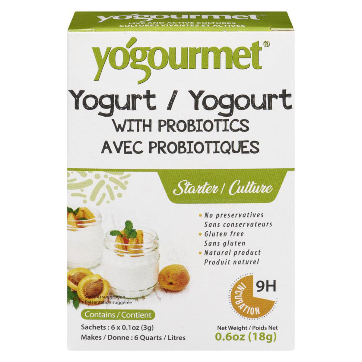 Yogourmet Probiotic Yogurt Starter – Essence of Life Organics