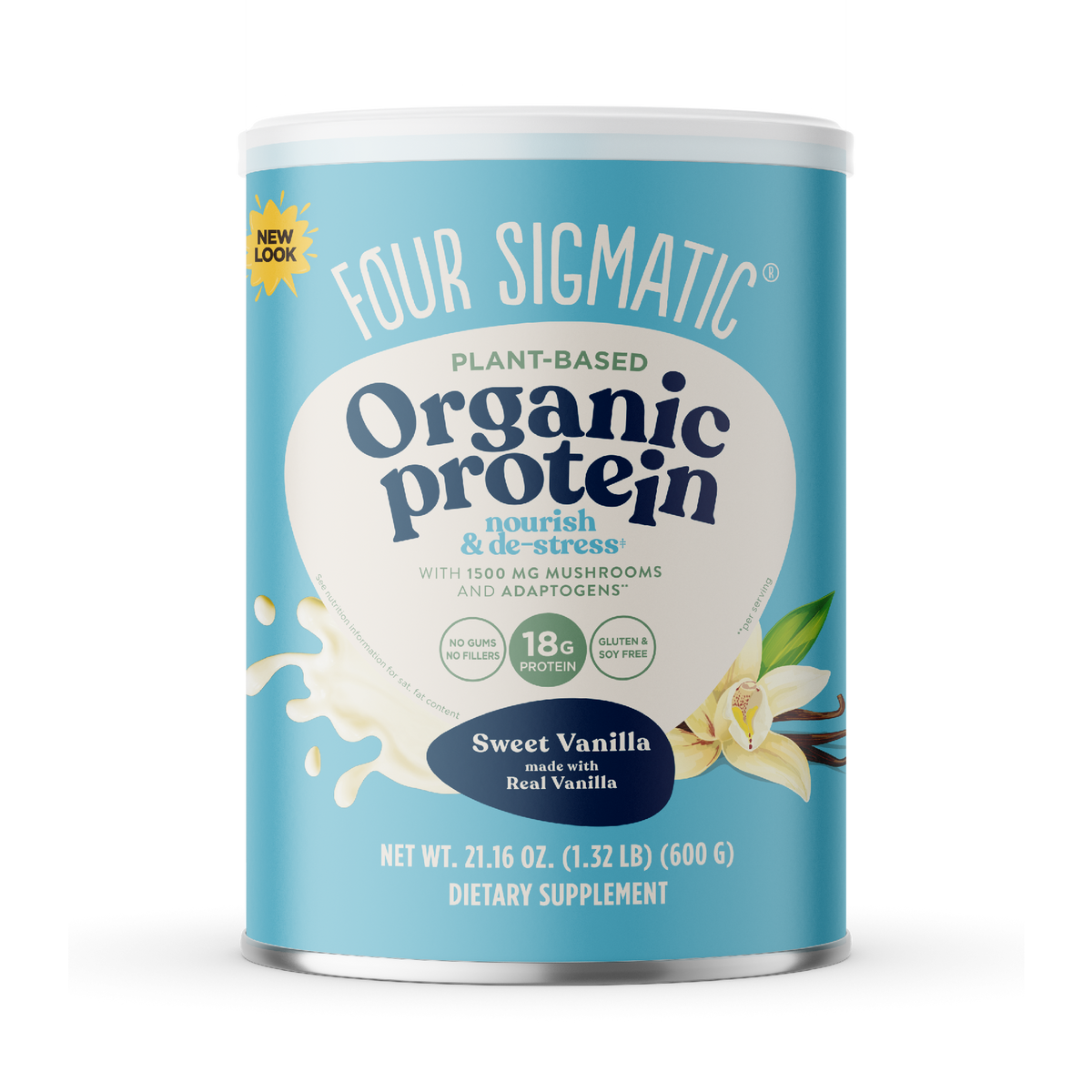 Four Sigmatic Vanilla Plant-based Protein – Essence of Life Organics