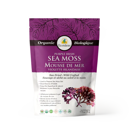 Ecoideas Organic Purple Sea Moss – Essence of Life Organics