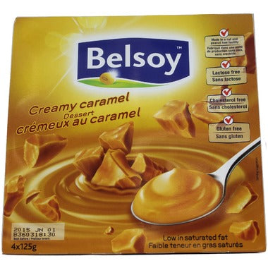 Belsoy Creamy Caramel Dessert Soy Pudding – Essence of Life Organics