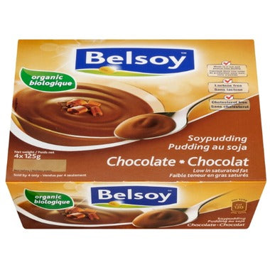 Belsoy Organic Chocolate Soy Pudding – Essence of Life Organics