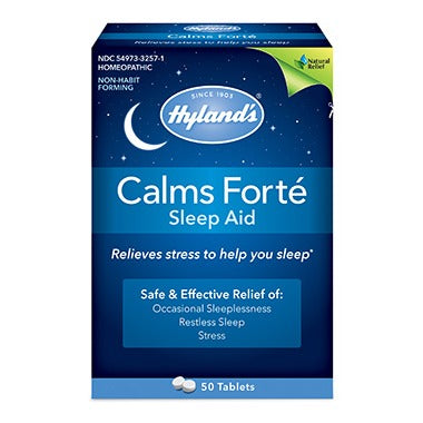 Hyland's Calms Forte (Sleep Aid) 50 tablets – Essence of Life Organics