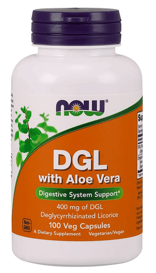 NOW Foods DGL with Aloe Vera – Essence of Life Organics